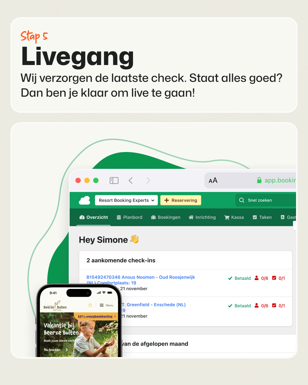 Ontdek de onboarding bij Booking Experts